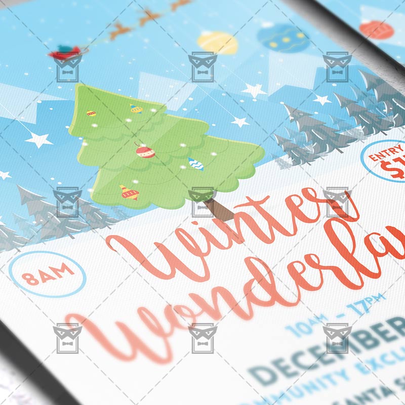 winter-wonderland-flyer-seasonal-a5-template-exclsiveflyer-free